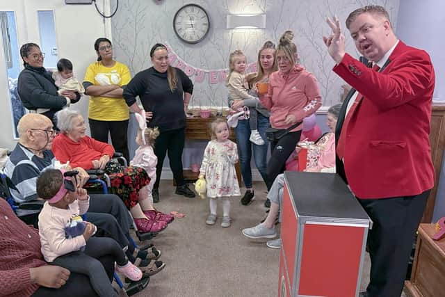 Little Cherubs Create Magical Moments For Residents At Waltham Abbey