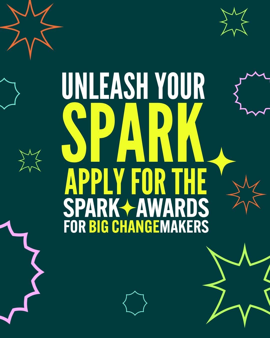 Unleash your spark: Applications open for Big Change’s 2025 Spark ... Unleash your spark: Applications open for Big Change’s 2025 Spark ...